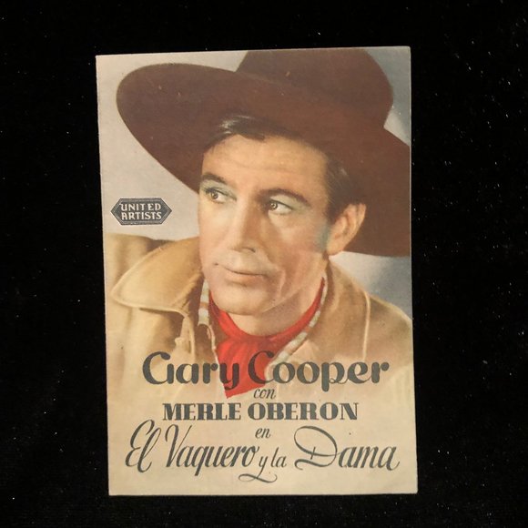 Art | Cowboy And The Lady 1938 Spanish Herald Movie Poster Gary Cooper ...
